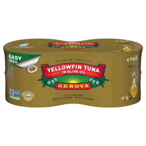 Genova Premium Yellowfin Tuna In Olive Oil Ct Oz Kroger