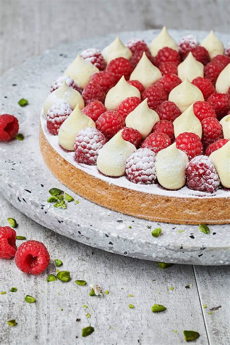Tarte Framboises Pistache Dalloyau Paris