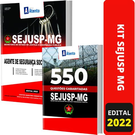 Kit Apostila sejusp mg Agente Socioeducativo Questões Submarino