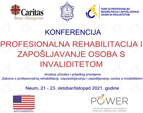 Konferencija Profesionalna rehabilitacija i zapošljavanje osoba s