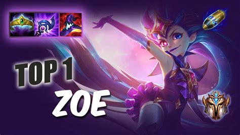 Wild Rift Zoe Top 1 S11 RUSH Challenger Ranked Game Build YouTube