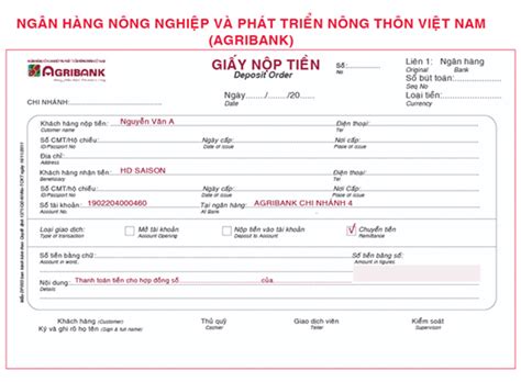 Mẫu Giấy Rút Tiền Mặt Agribank Hướng Dẫn Điền Đơn Đúng Cách