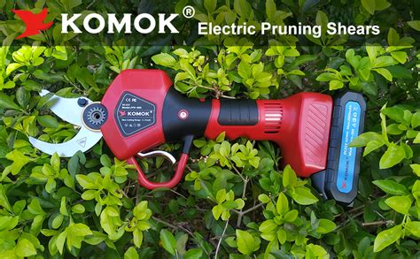 KOMOK Electric Pruning Shears Professional Cordless Pruning Shears