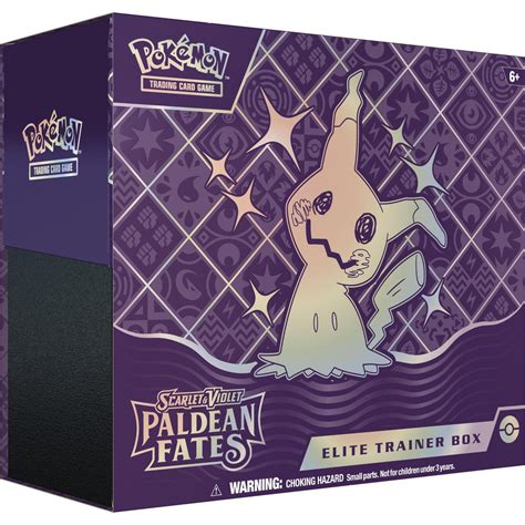 Pokemon Tcg Scarlet Violet Paldean Fates Elite Trainer Box Jb