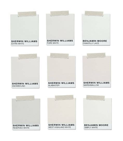 Sherwin Williams Pure White Paint Color Palette Country Off