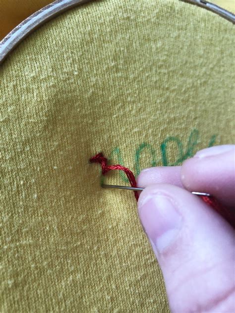 How To Embroider Words Onto Clothing Stitch Sayings Artofit