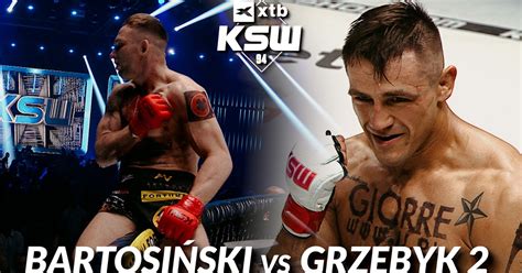XTB KSW 94 Adrian Bartosiński vs Andrzej Grzebyk 2 zapowiedź walki
