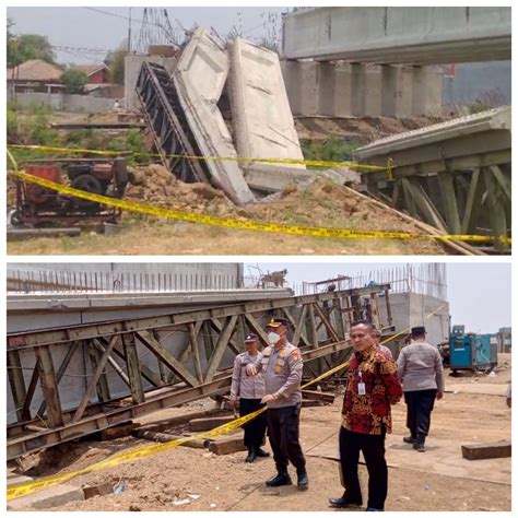 Jembatan Penghubung Dua Desa Jatireja Dan Jatibaru Cikarang Timur