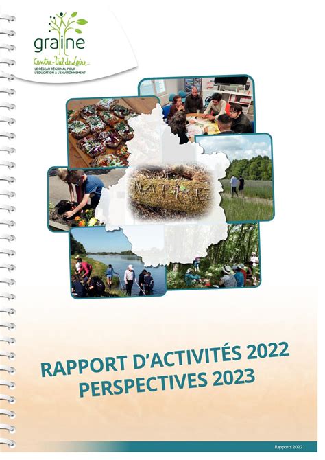 Calaméo Rapports du Graine CVL 2022