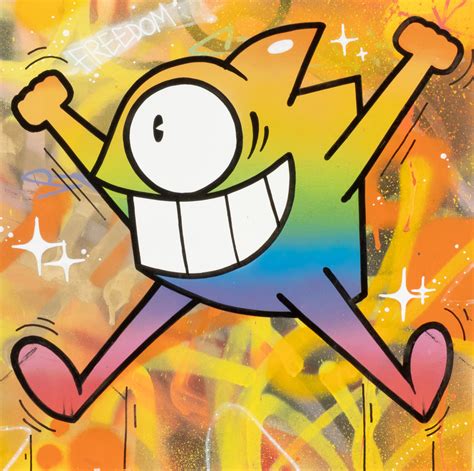 Snoopy Street Art Graffiti With Yellow Heart Limited Edition Print