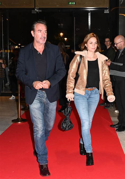 Photo Jean Dujardin et sa femme Nathalie Péchalat Avant première du