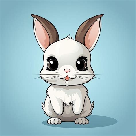 Um gato de desenho animado uma língua rosa saindo um fundo azul