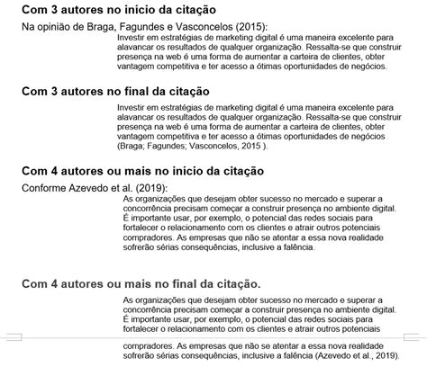 Citação direta longa e indireta longa no seu trabalho exemplos