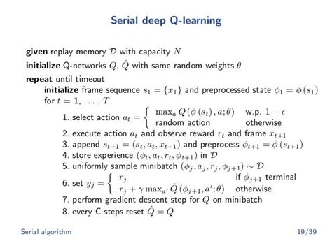distributed deep q learning