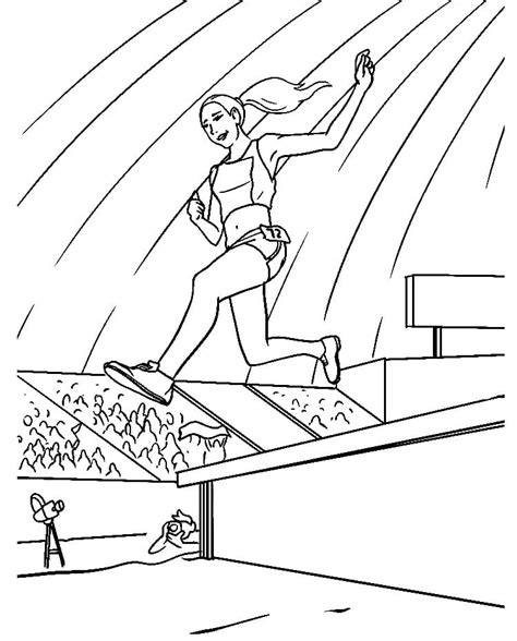 Coloriage Image D Athl Tisme T L Charger Et Imprimer Gratuit Sur