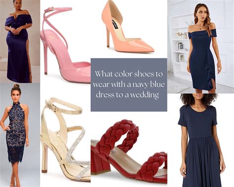 Shoe Colors To Wear With A Navy Dress To A Wedding