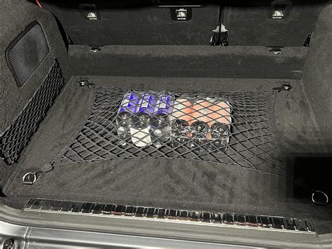 Amazon Floor Style Automotive Elastic Trunk Mesh Cargo Net For