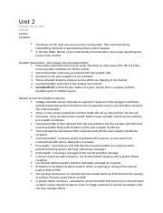 Unit Ps Docx Unit Saturday May Pm Lecture