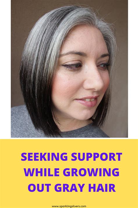 Growing Out Gray Hair Read This Gray Hair Growing Out Grey
