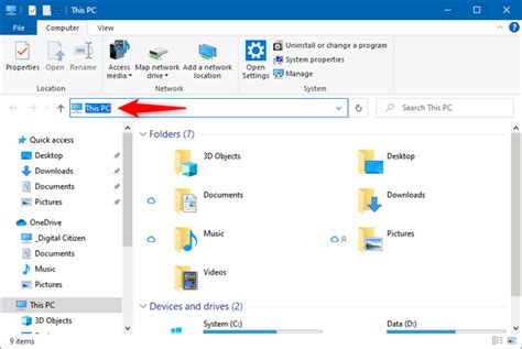 how to run commands from file explorer in windows 10 digital citizen