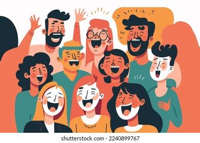 Laughing People Clip Art