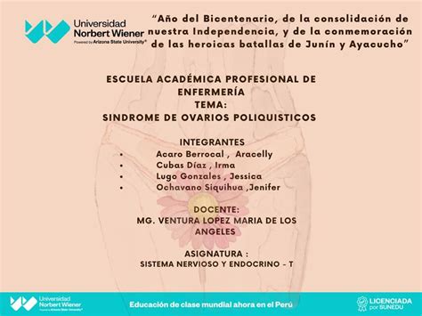Síndrome de ovarios poliquisticos Jeni uDocz