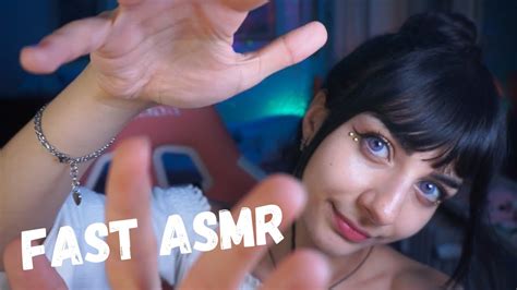 Asmr Ita Fast Hand Movements Mouth Sounds Echo Youtube