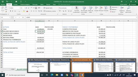 Estados Financieros Proforma Ejemplos Image To U