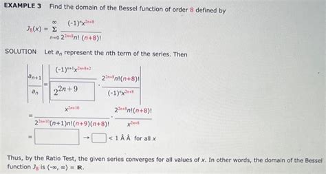 solved example 3 find the domain of the bessel function of