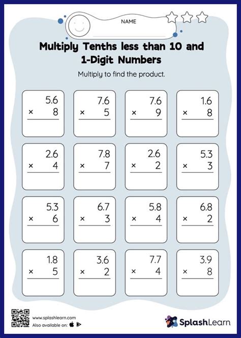Free Printable Multiplying Decimals By Whole Numbers Worksheets
