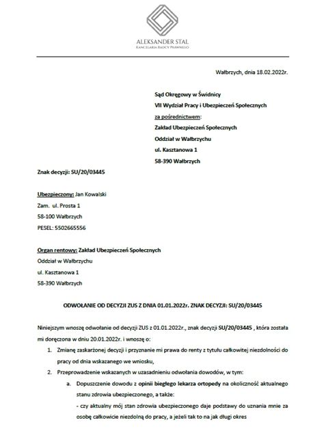 Social Trends Jak Napisac Odwolanie Do Przedszkola Wzor Html