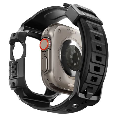 بند و کاور اپل واچ اولترا اسپیگن Spigen Rugged Armor Pro Apple Watch