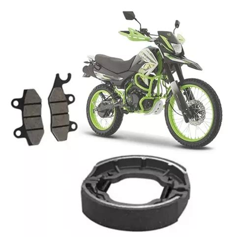 Balatas Traseras Y Delanteras Italika Dm200 Dm200 Sport Envío gratis