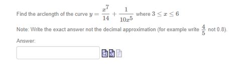 solved 1 find the arclength of the curve y where 3