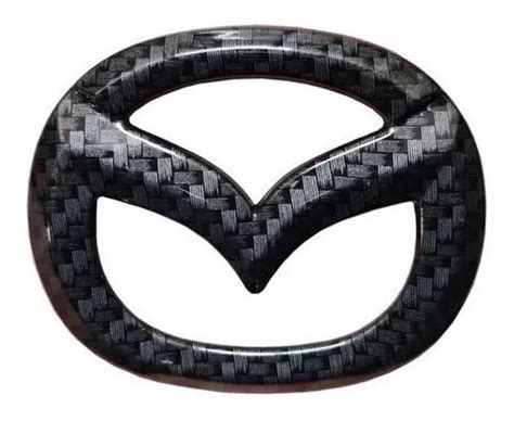 Cubierta De Emblema De Volante Mazda Fibra De Carbono Env O Gratis