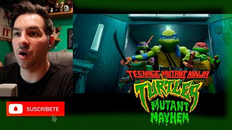 REACCIÓN al TRÁILER de Ninja Turtles Caos Mutante YouTube