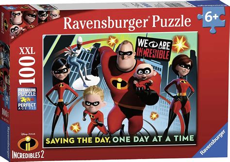 Ravensburger Rompecabezas Los Increibles 2 100 Piezas Amazon Mx