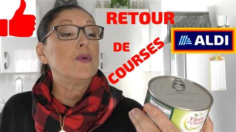 Retour De Courses Aldi Youtube