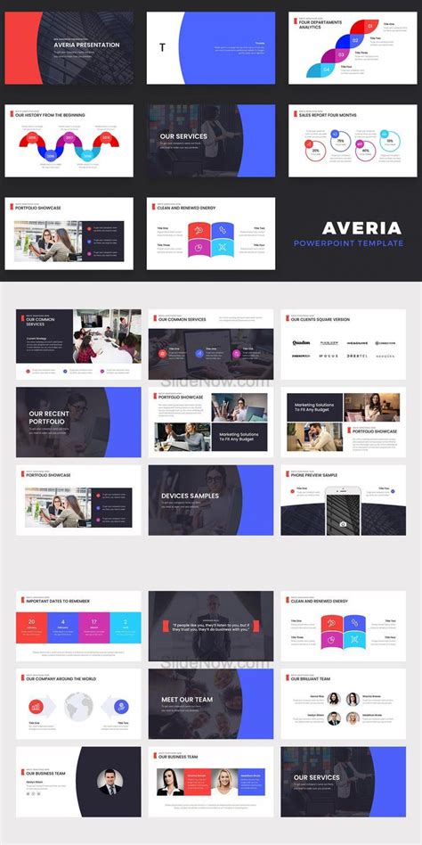 Marketing PowerPoint Template SlideNow