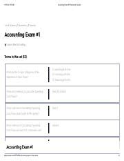 Accounting Exam 1 Flashcards Quizlet Pdf 11 15 22 9 55 AM Social