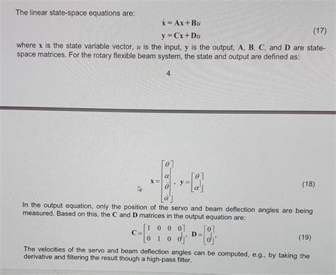 solved given the state vector x defined in eq 18 use