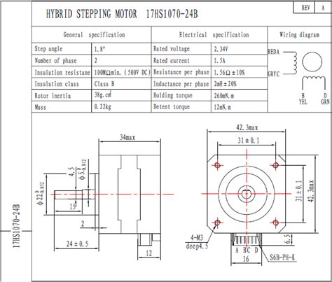 Nema 17 Stepper Motor Specs Infoupdate Org