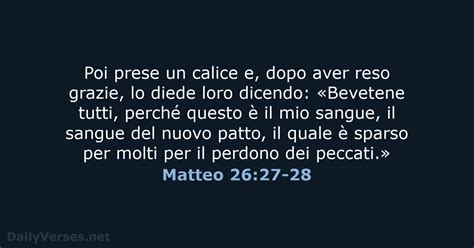 Luglio Versetto Della Bibbia Del Giorno Nr Matteo