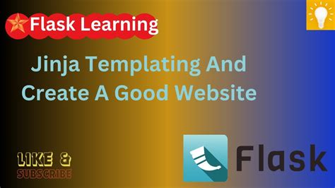 Jinja Templating And Create A Good Website Interface In Flask Flask