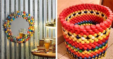 Decorar con tapas de botellas ideas que inspiran Casas Increíbles