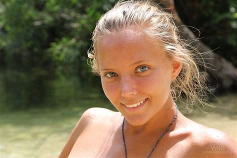 Изображение помечено Skinny Blonde By the Water Katya Clover