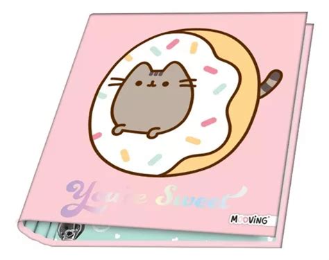 Carpeta Escolar De Pusheen Nº 3 Mooving Color Pusheen 3 MercadoLibre