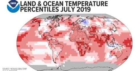 July Was Earth S Hottest Month On Record CBS News