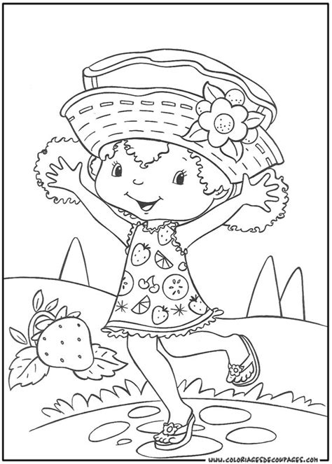 109 dessins de coloriage charlotte aux fraises à imprimer sur LaGuerche