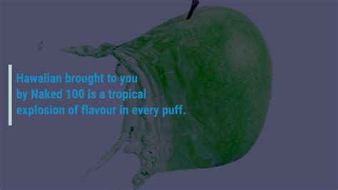 Naked 100 Hawaiian POG Nic Salts Vape Works YouTube